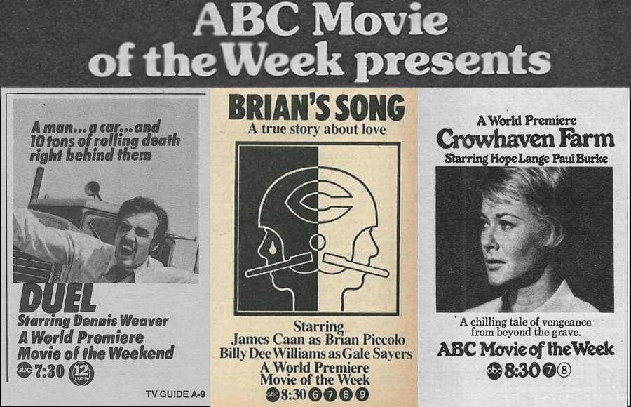 ABC MOVIE OF THE WEEK (1969–1975). Wybór najciekawszych filmów tygodnia
